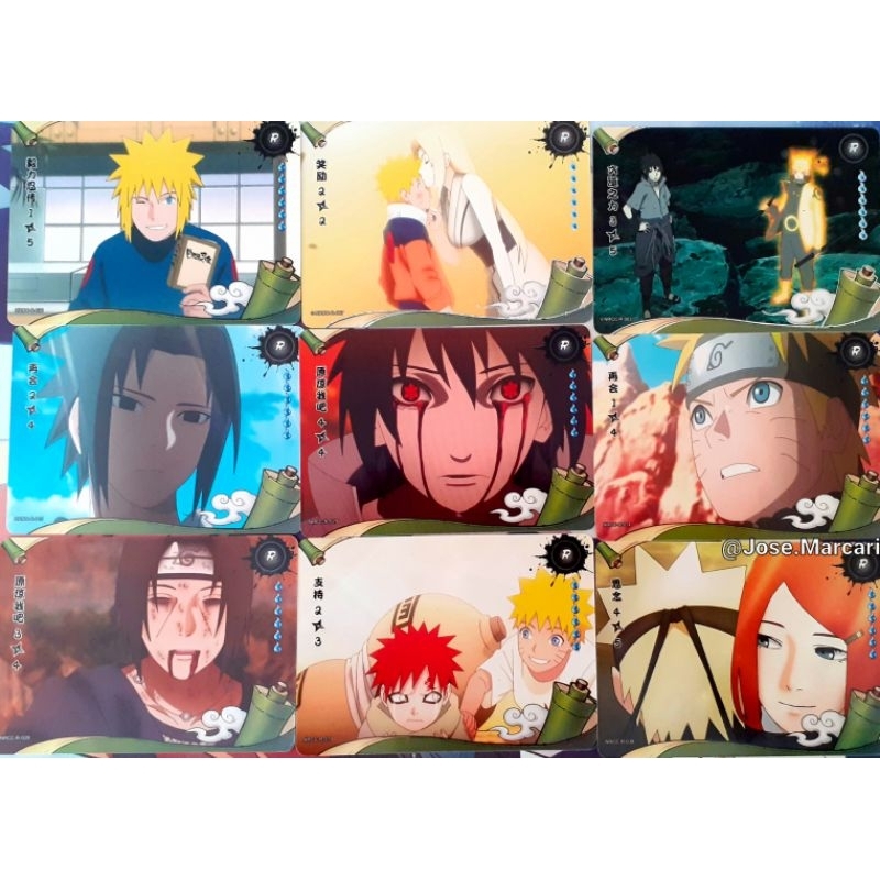 Naruto Shippuden Kayou R cards New Age Ninja Cartinhas brilhante Original CCG TCG importado ...
