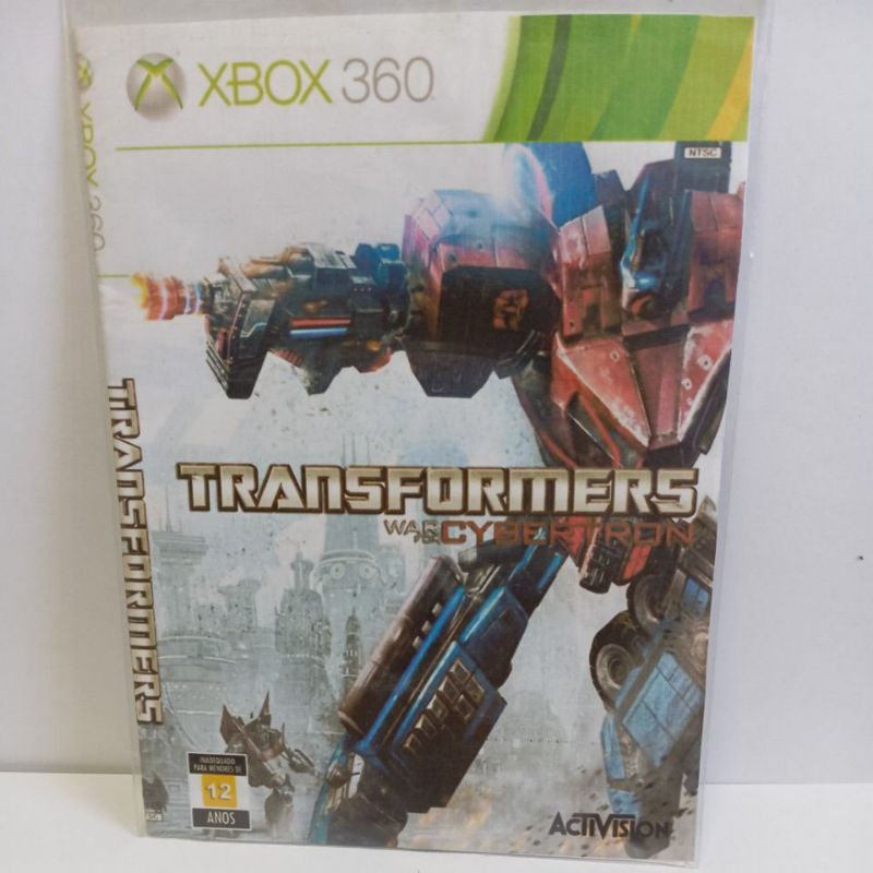 xbox 360 Transformers cybertron raridade novo copia | Shopee Brasil