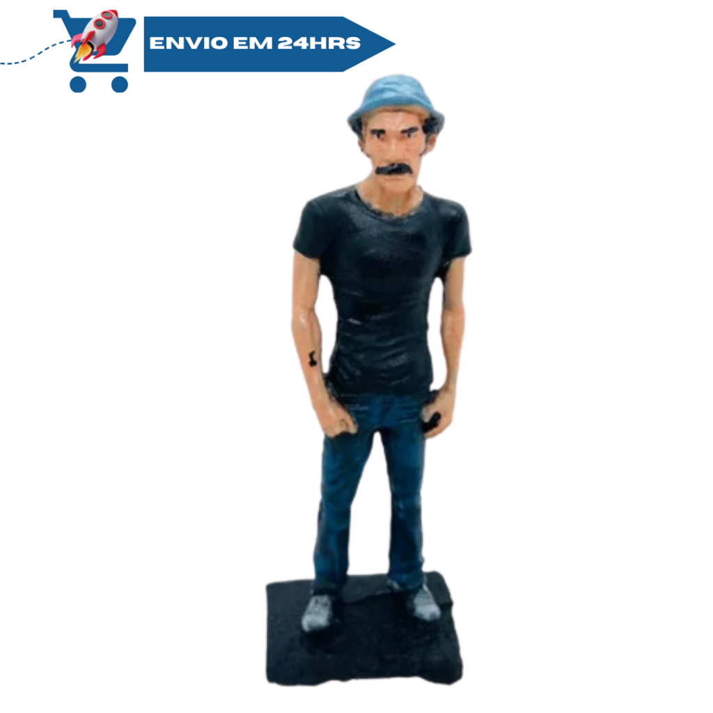 Boneco Seu Madruga Chaves Colecionável Resina Action Figure | Shopee Brasil
