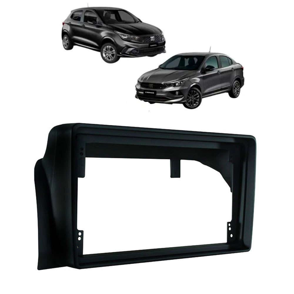 Moldura Painel 2 Din 7 E 9 Polegadas Argo Cronos 2018 A 2022 | Shopee Brasil