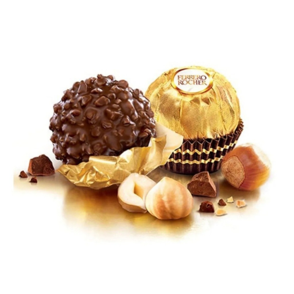 Caixa de bombom chocolate Ferrero Rocher c/8 unidades - 100g e/ou ...
