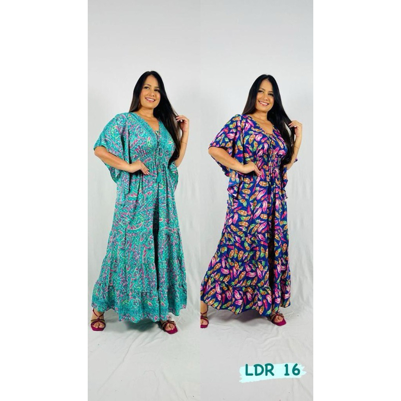 vestido seda manga indiana | Shopee Brasil