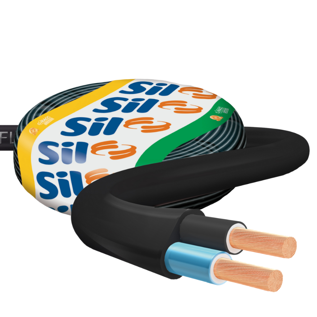 Cabo Pp 2x1,50 Mm 500v Flexível Fio 2 Vias 100 Metros Cor Externa Preto | Shopee Brasil