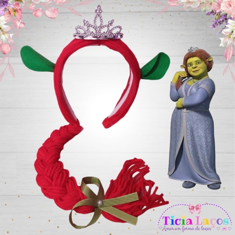 Tiara Fiona Shrek / Tiara da princesa Fiona | Shopee Brasil