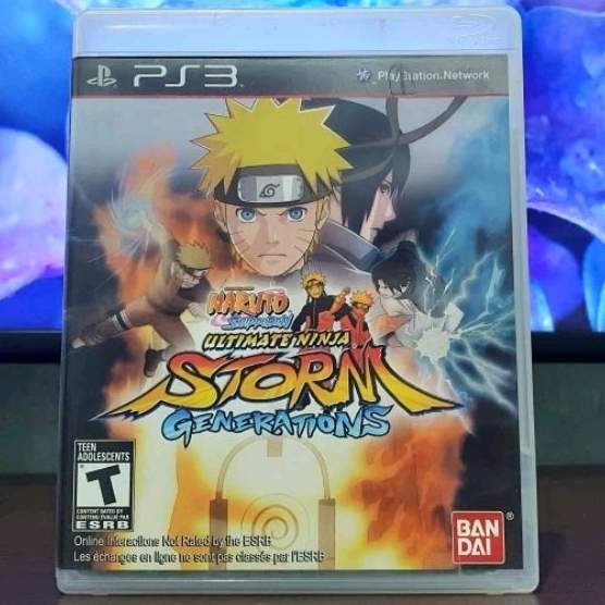 Naruto Ultimate Ninja Storm Generations PS3 Mídia Física Jogo Original ...