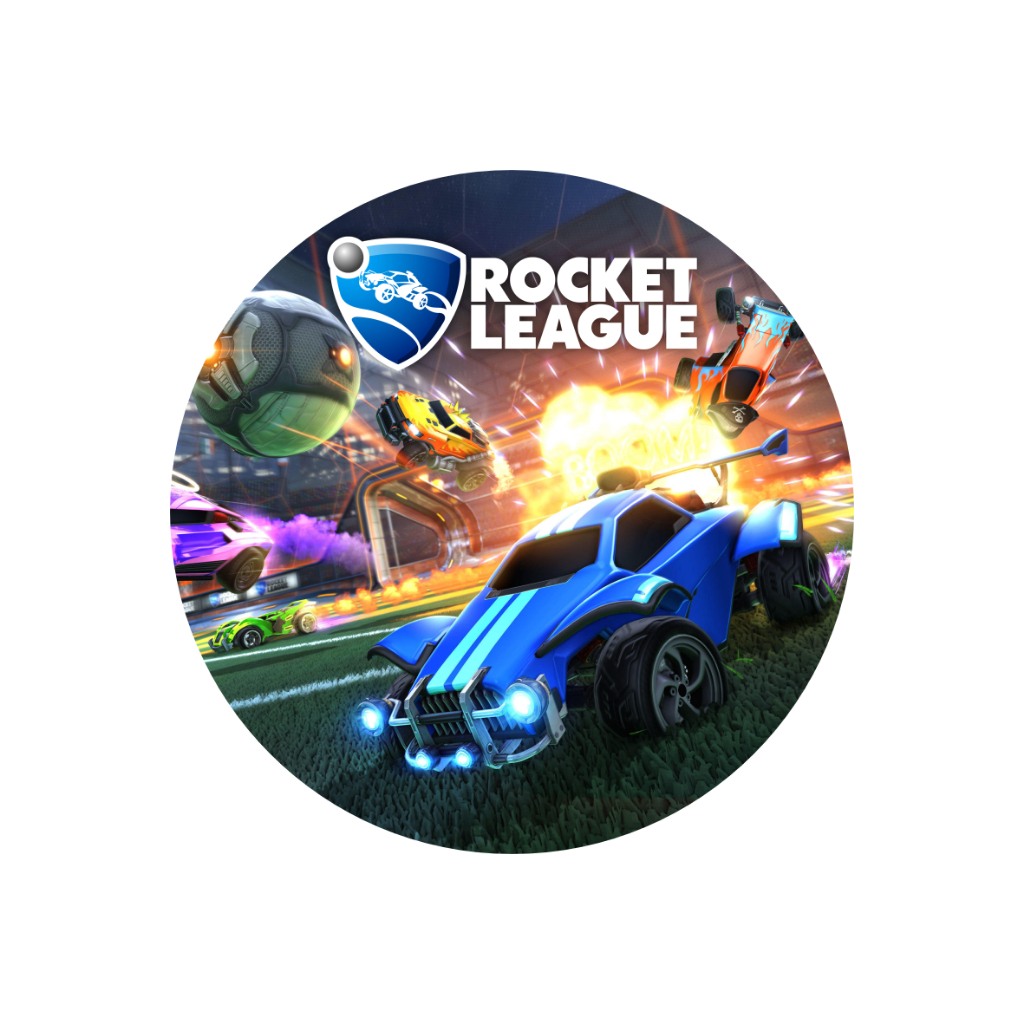 Painel Redondo Lona Festa Rocket League | Shopee Brasil