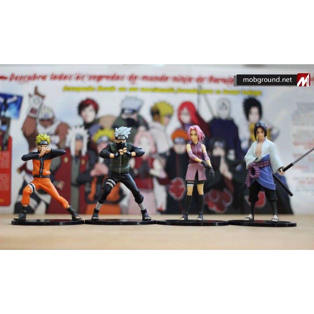 Conjunto Naruto Shippuden time 4 - colecionáveis, edição limitada ...