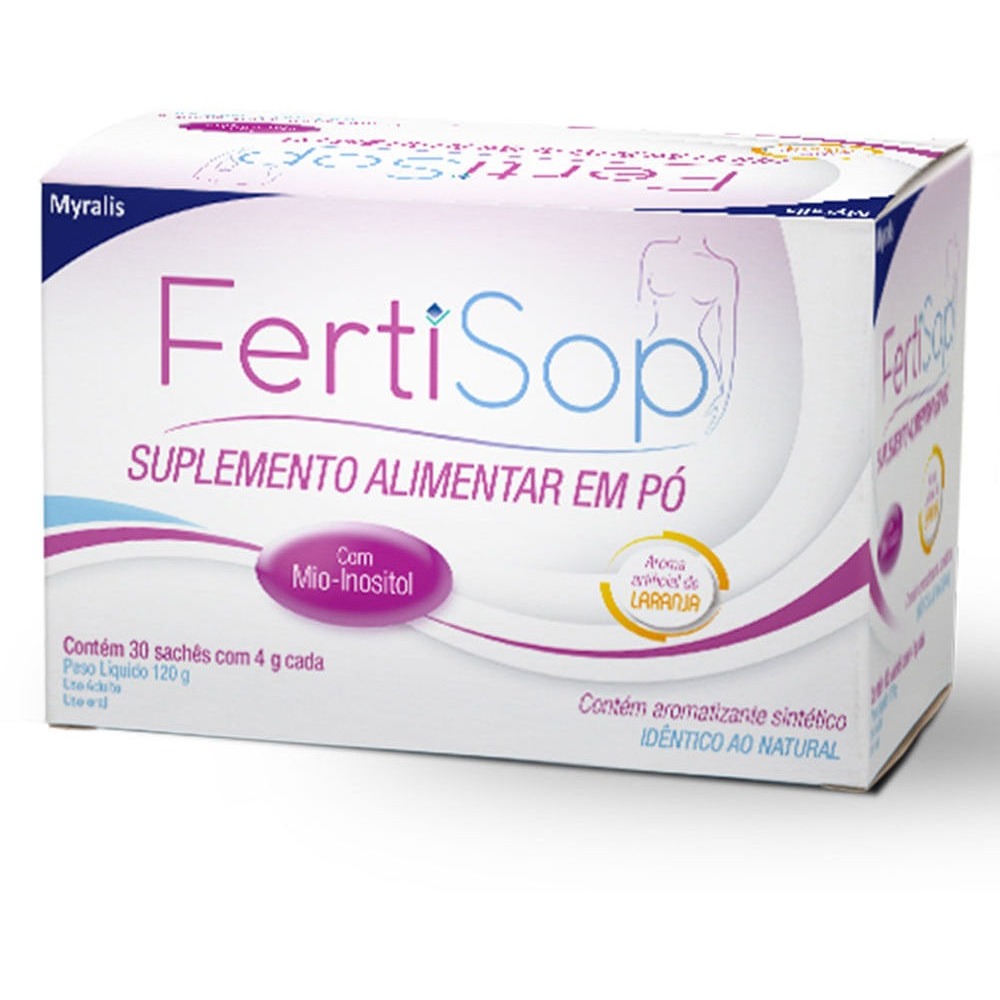 Suplemento Alimentar FertiSop 30 Sachês - Myralis | Shopee Brasil