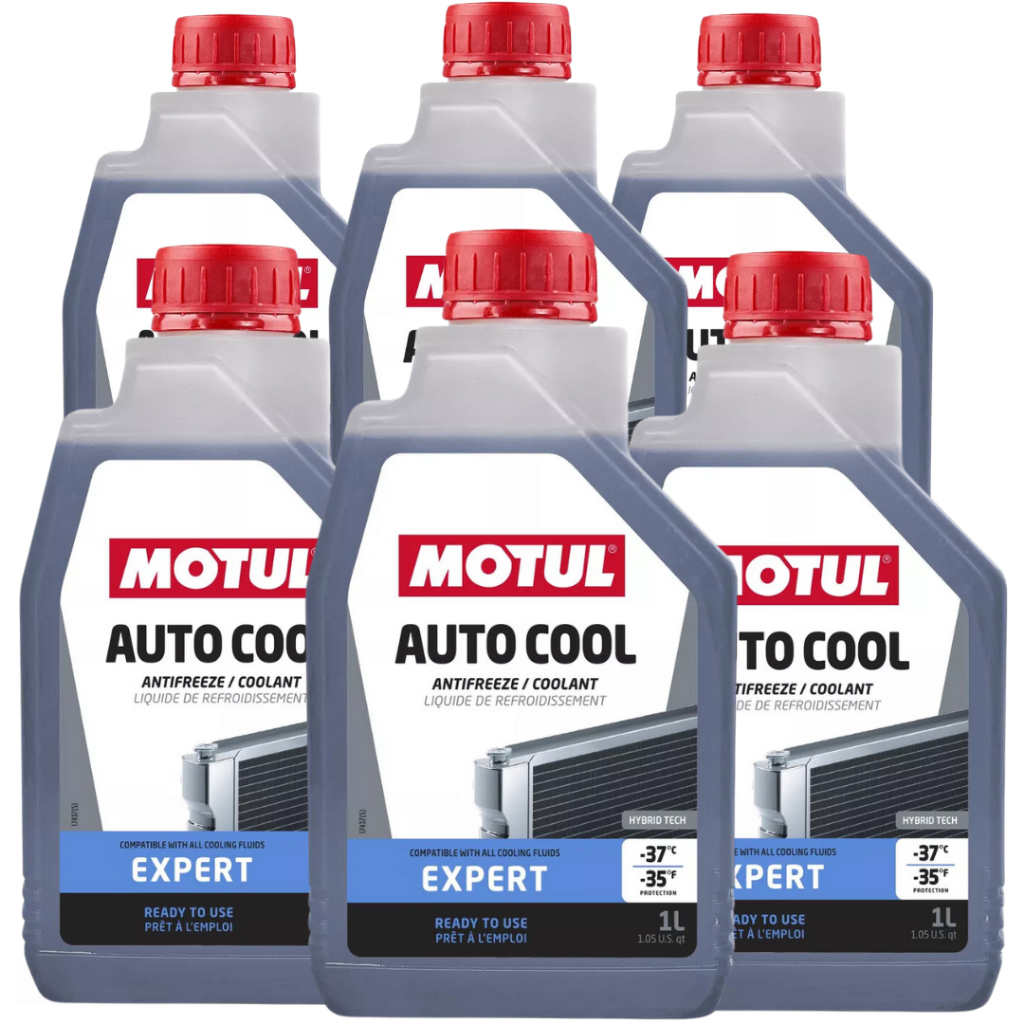 Kit Fluido Radiador Motul Auto Cool Expert Inugel 6 Litros | Shopee Brasil