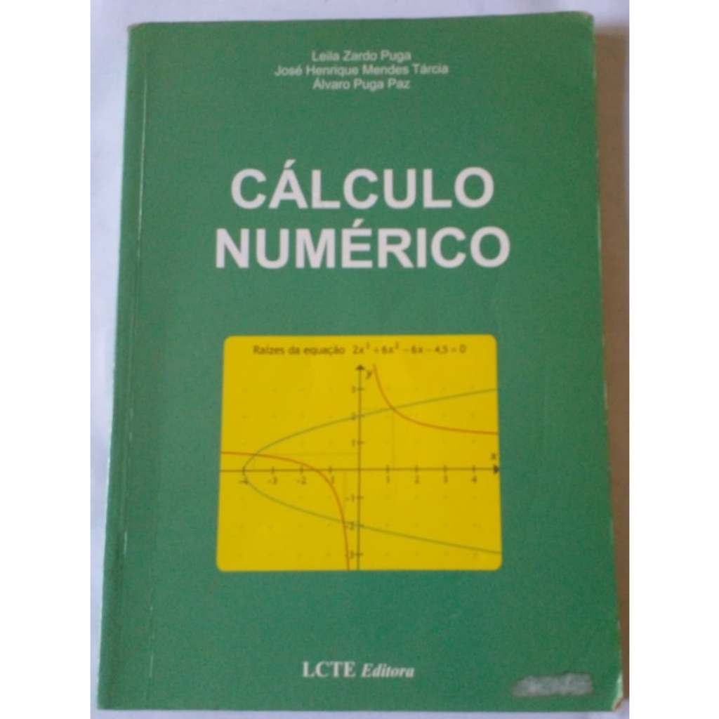 Cálculo Numérico - Álvaro Puga Paz | Shopee Brasil
