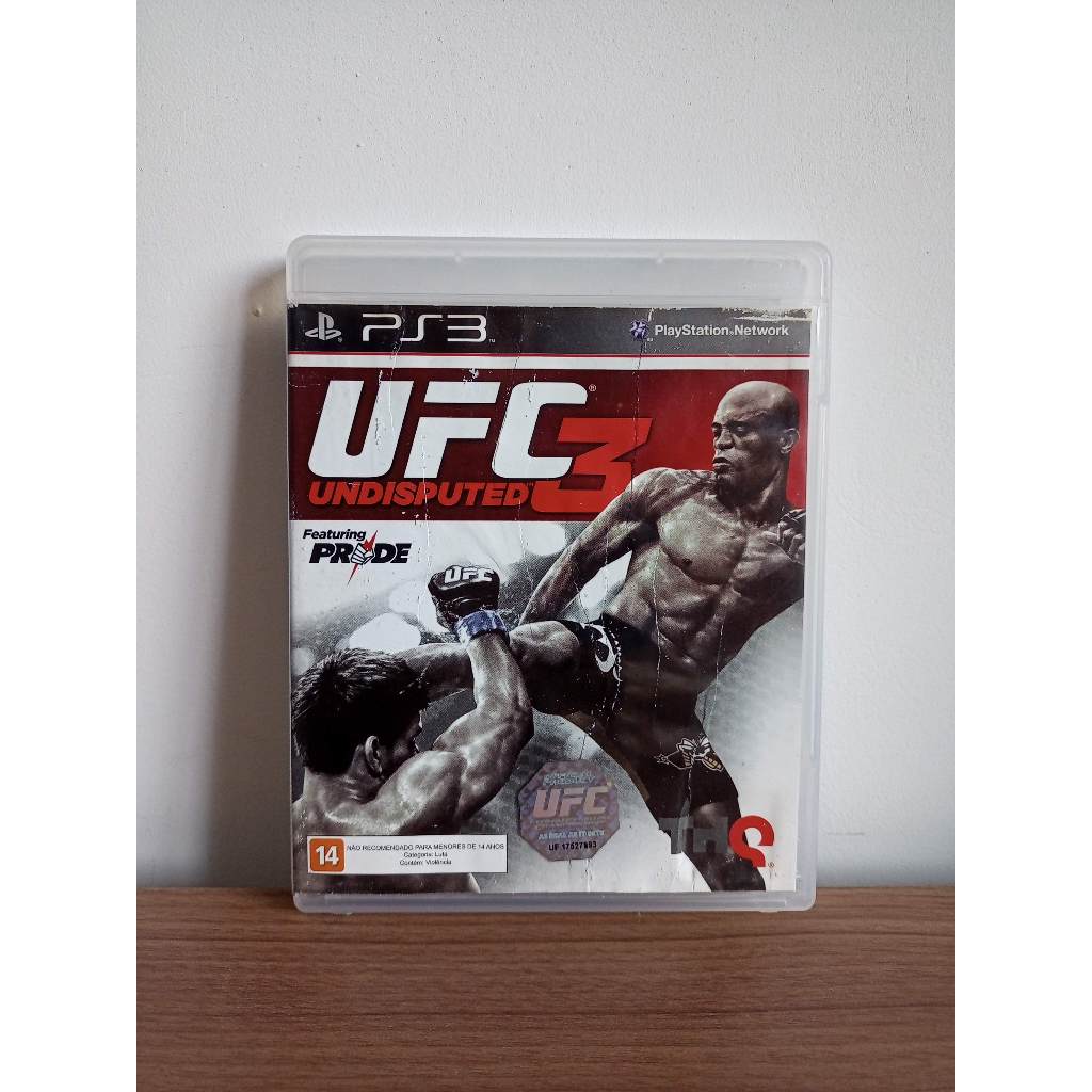 UFC Undisputed 3 Ps3 Usado Mídia Física | Shopee Brasil