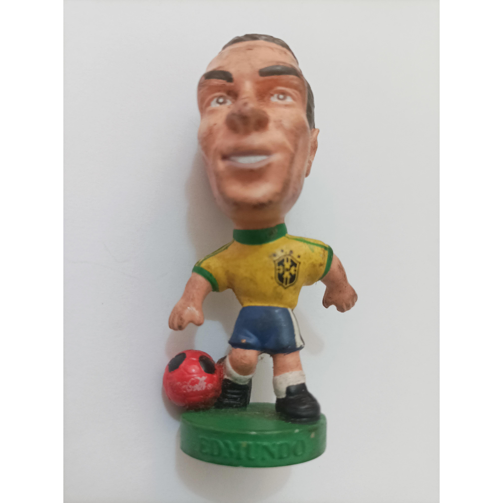 BONECO MINI CRAQUE COPA DO MUNDO 1998 - COCA COLA - JOGADOR EDMUNDO ...
