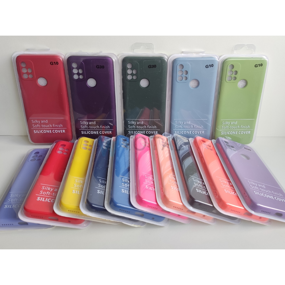 Capa Case Capinha Motorola Moto G10 / G20 / G30 Silicone Aveludada Fechada | Shopee Brasil