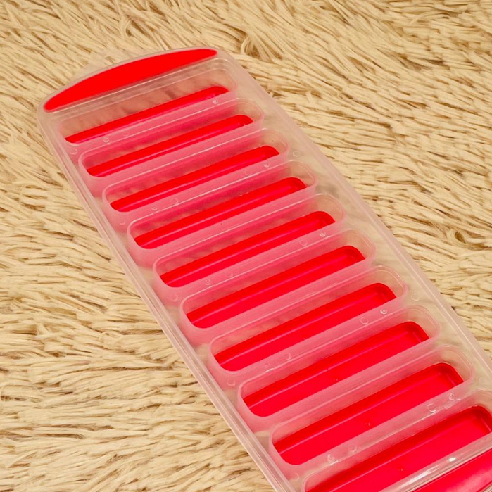 Forma de Gelo com 10 Cavidades Retangular de Silicone e Plástico Colors 29 x 11,5 cm | Shopee Brasil