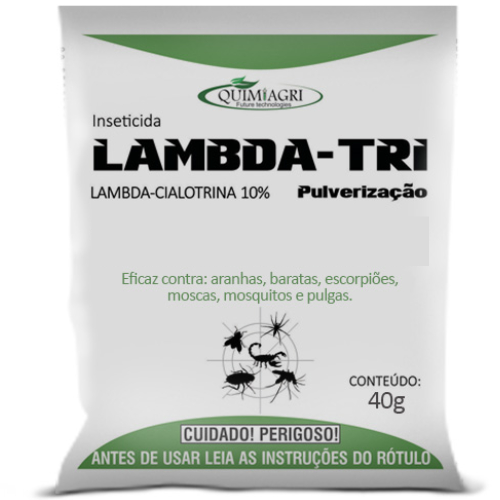 Inseticida Hidrossolúvel Lambda-tri Pulverização Anti pragas insetos ...