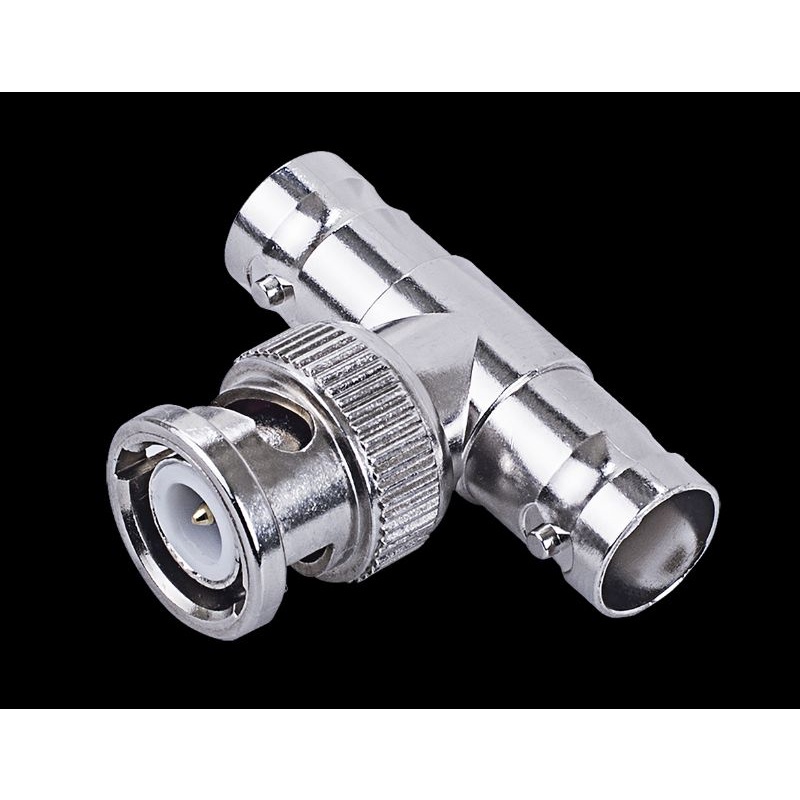 adaptador bnc T 1 macho para 2 femea | Shopee Brasil