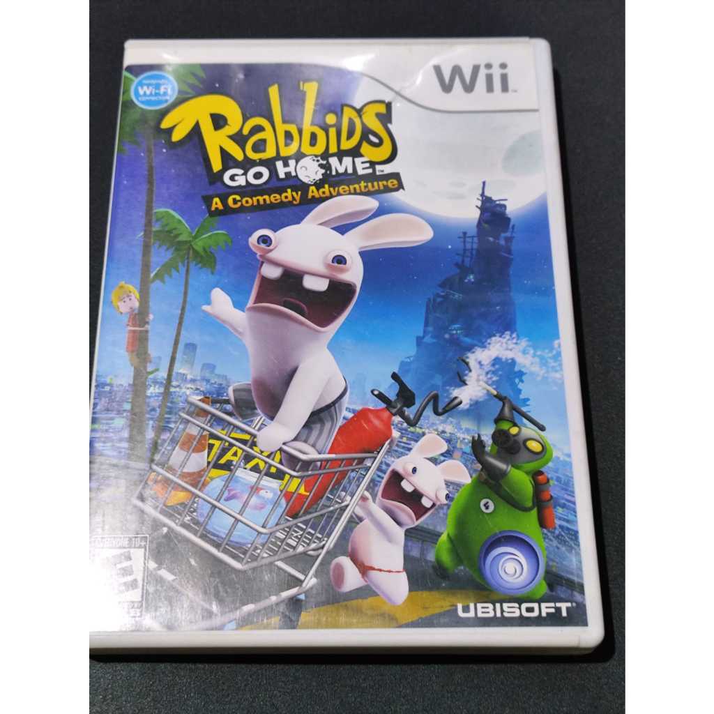 Rabbids Go Home Original Nintendo Wii | Shopee Brasil