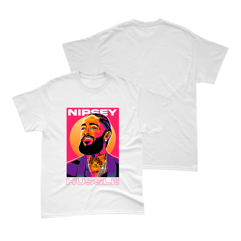 Camisa Camiseta Nipsey Hussle Rapper Hip Hop Music | Shopee Brasil
