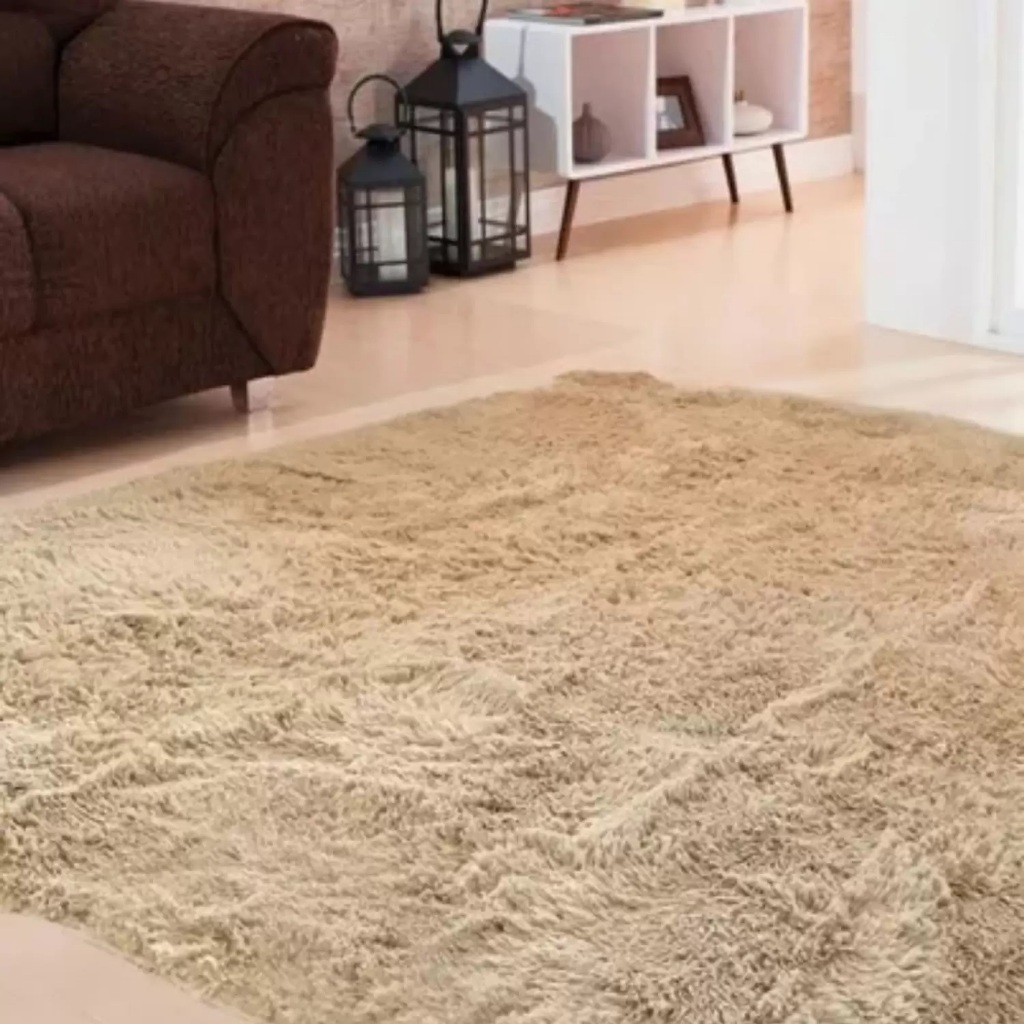 Tapete Grande 4 Metros Peludo Felpudo Grosso Pelo Alto Luxo Shaggy ...