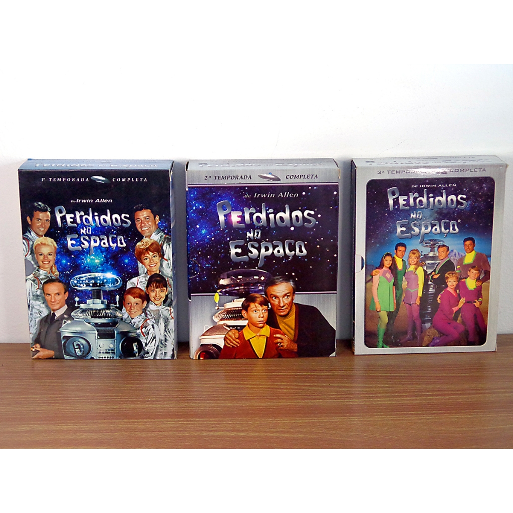 3 Box DVD Retro Perdidos no Espaço - Série Completa Original ( 23 Dvds ...