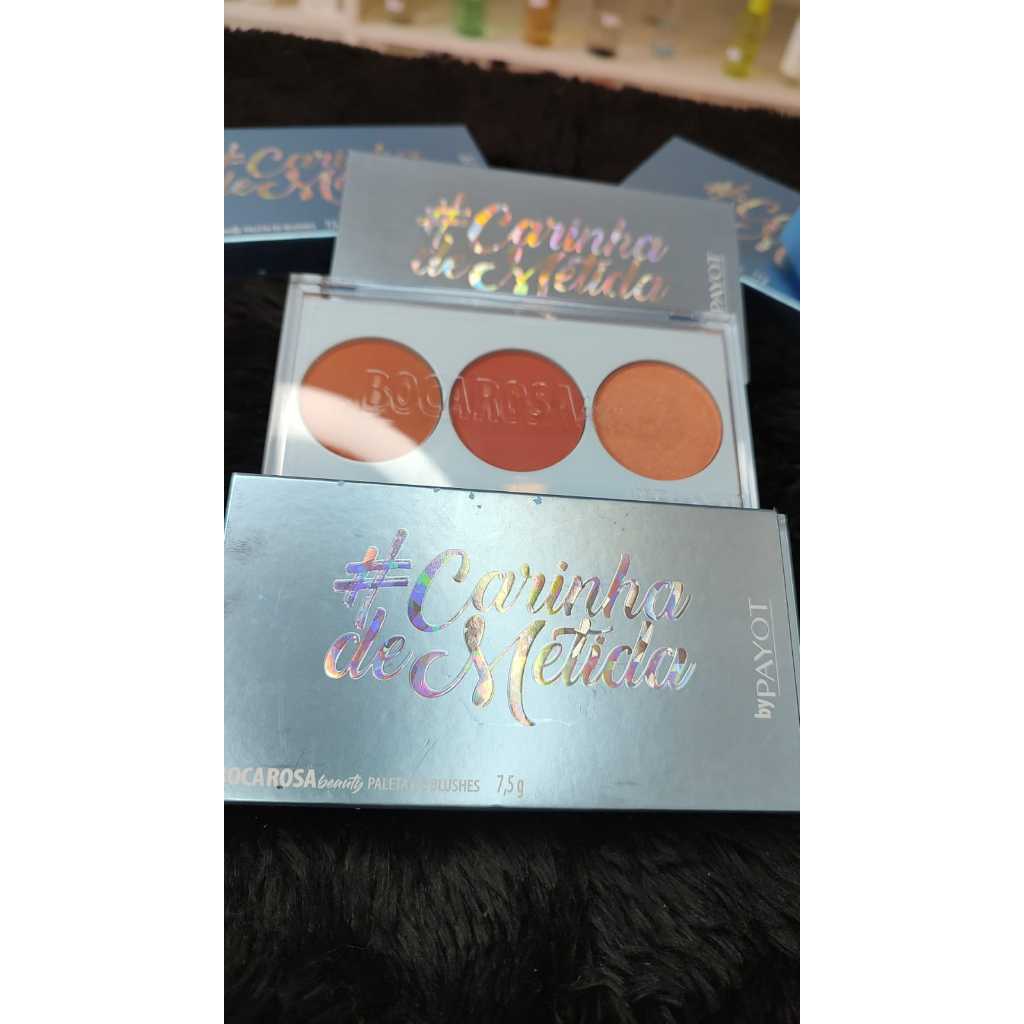 Paleta De Blush Boca Rosa Carinha De Metida - Paleta De Blush Boca Rosa ...