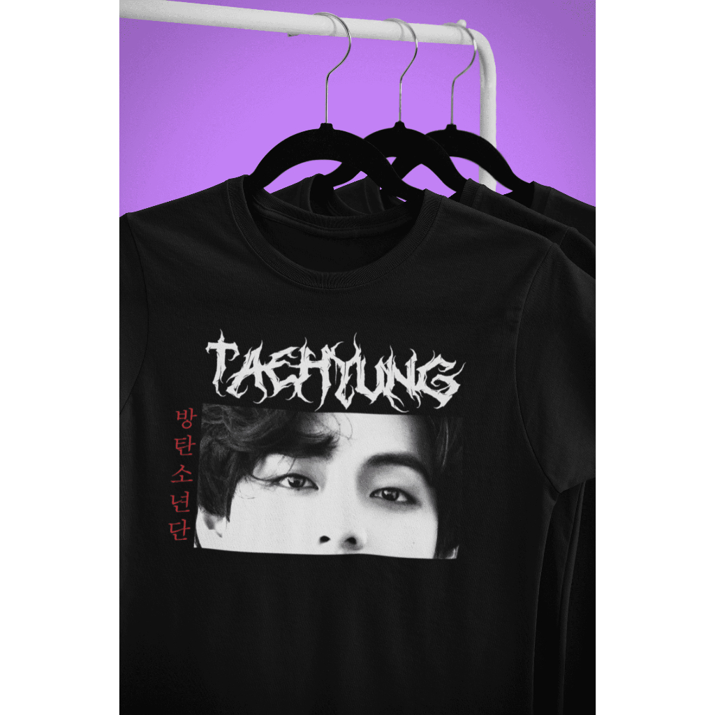 Camiseta BTS V Kim Taehyung Tae Algodão Unissex | Shopee Brasil