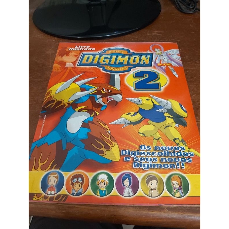 Livro Ilustrado Digimon 2 (incompleto) | Shopee Brasil