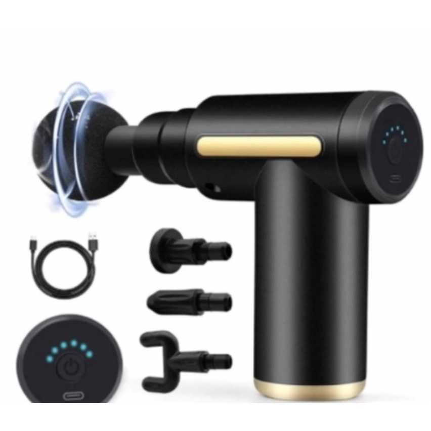 Pistola Massageadora Muscular Elétrica Profissional Massage Gun Original | Shopee Brasil