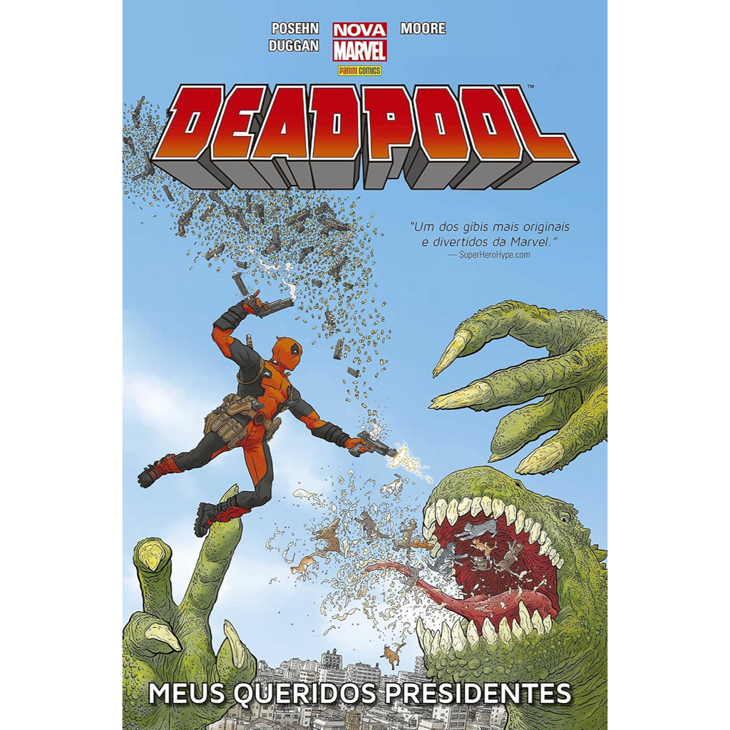 HQ Deadpool Meus Queridos Presidentes (lacrado) Capa Dura - Marvel ...