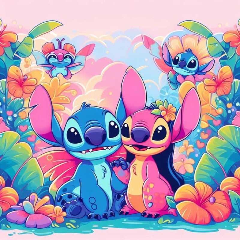 Papel Para decoupage Stitch Lilo | Shopee Brasil