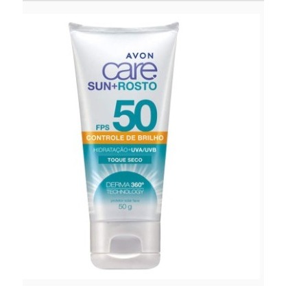 Protetor Solar Facial Avon FPS 50 - Avon Care Rosto Controle De Brilho FPS 50 | Shopee Brasil