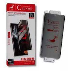 Pelicula Privacidade Fosca Ceramica 9d Redmi Mi 12 Matte Bordas