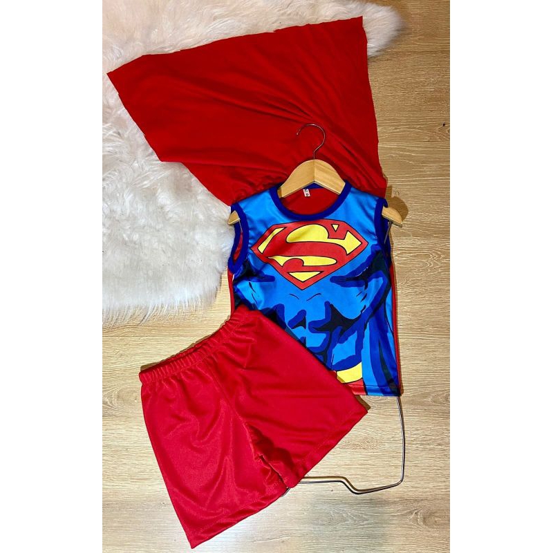 Fantasia Super Man infantil | Shopee Brasil