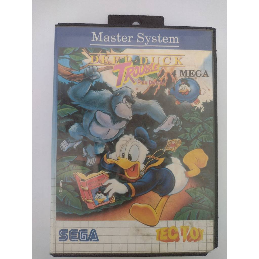 Jogo Donald Duck Deep Duck Trouble para Master System | Shopee Brasil