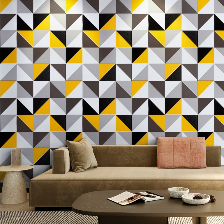 Papel De Parede 5 Metros X 45cm 3d Auto Adesivo Shopee Brasil