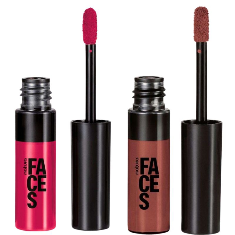 BATOM LÍQUIDO MATTE NATURA FACES | Shopee Brasil