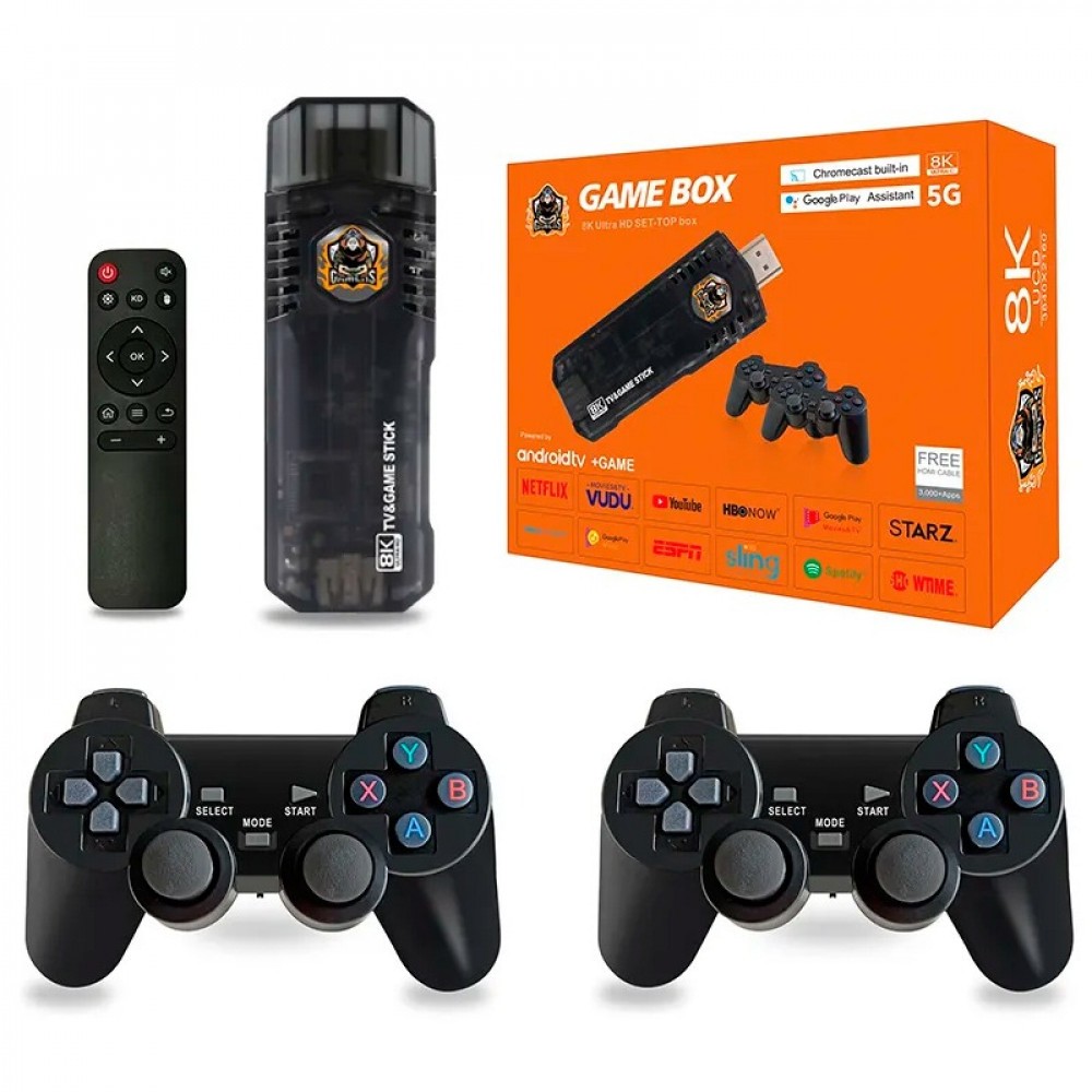 Game Stick Box Android Tv Stick X8 | Shopee Brasil