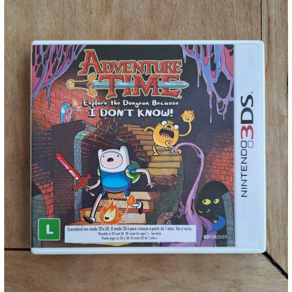 Adventure Time Explore The Dungeon Because I Dont know (mídia Física ...