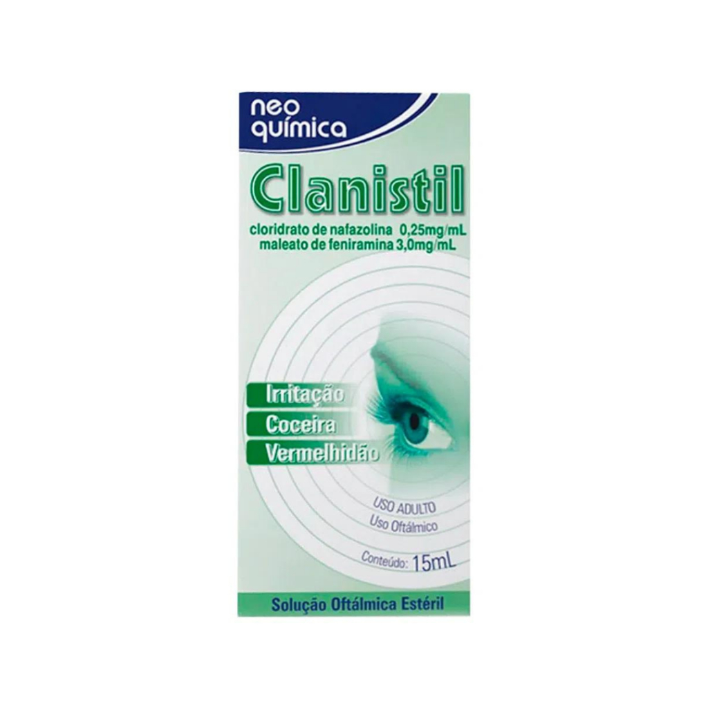 Colirio Clanistil 15mL Neo Química | Shopee Brasil