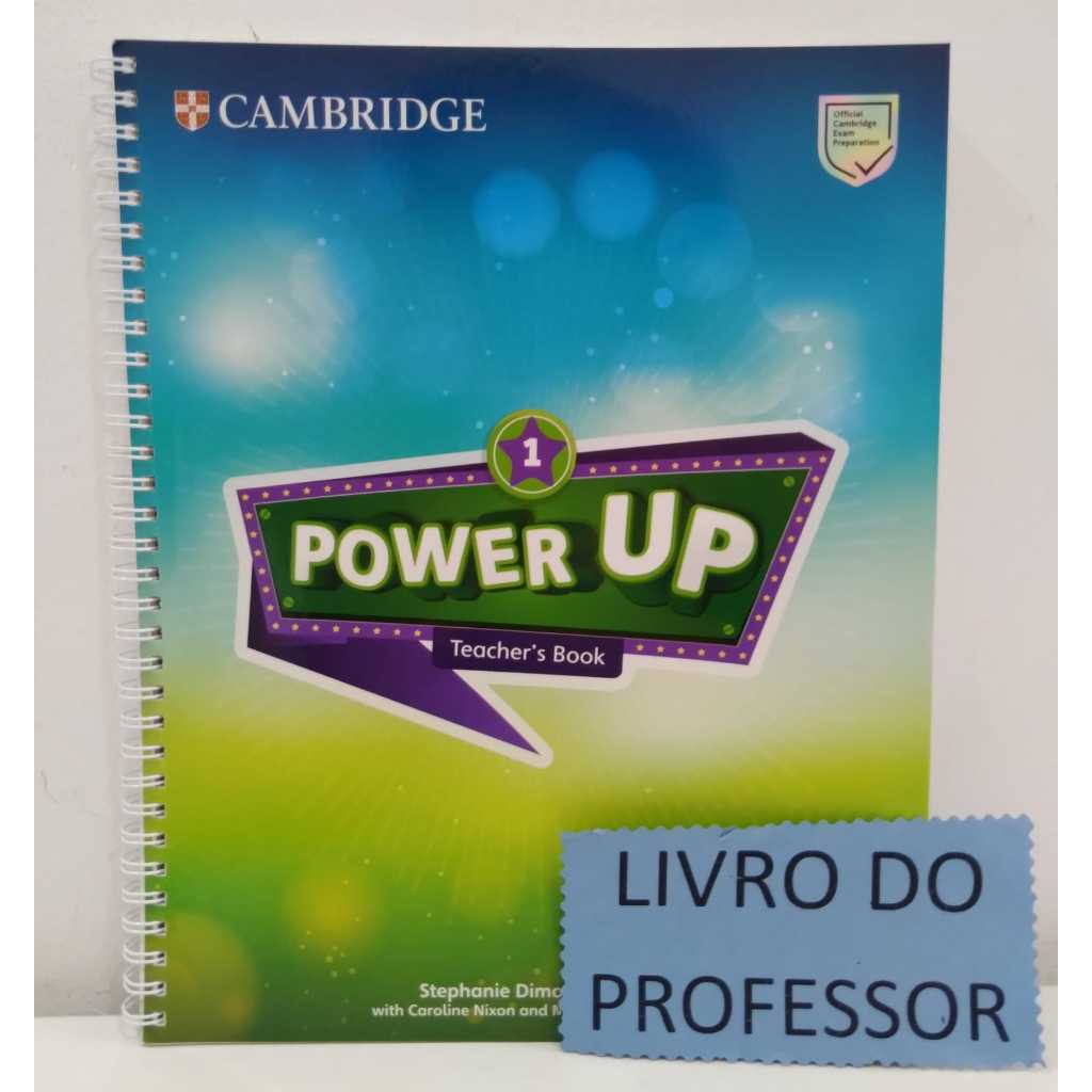 Power Up 1 -Teacher's Book | Shopee Brasil