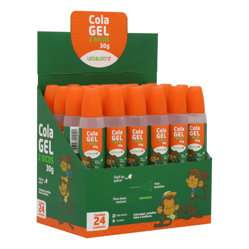 Cola de Gel 2 Bicos especiais da Leo & Leo 30 gramas | Shopee Brasil
