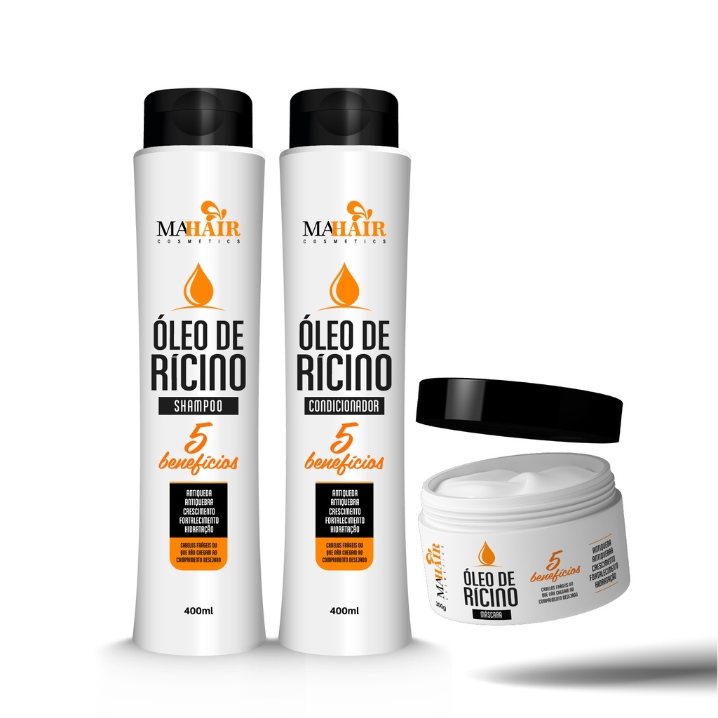 Shampoo e Condicionador para Cabelo e Máscara de Hidratação Capilar ...