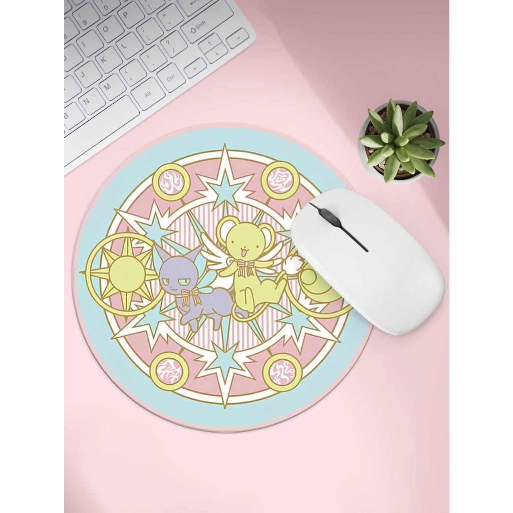 Mouse Pad Redondo Fofo 20x20cm Tema SCC | Shopee Brasil