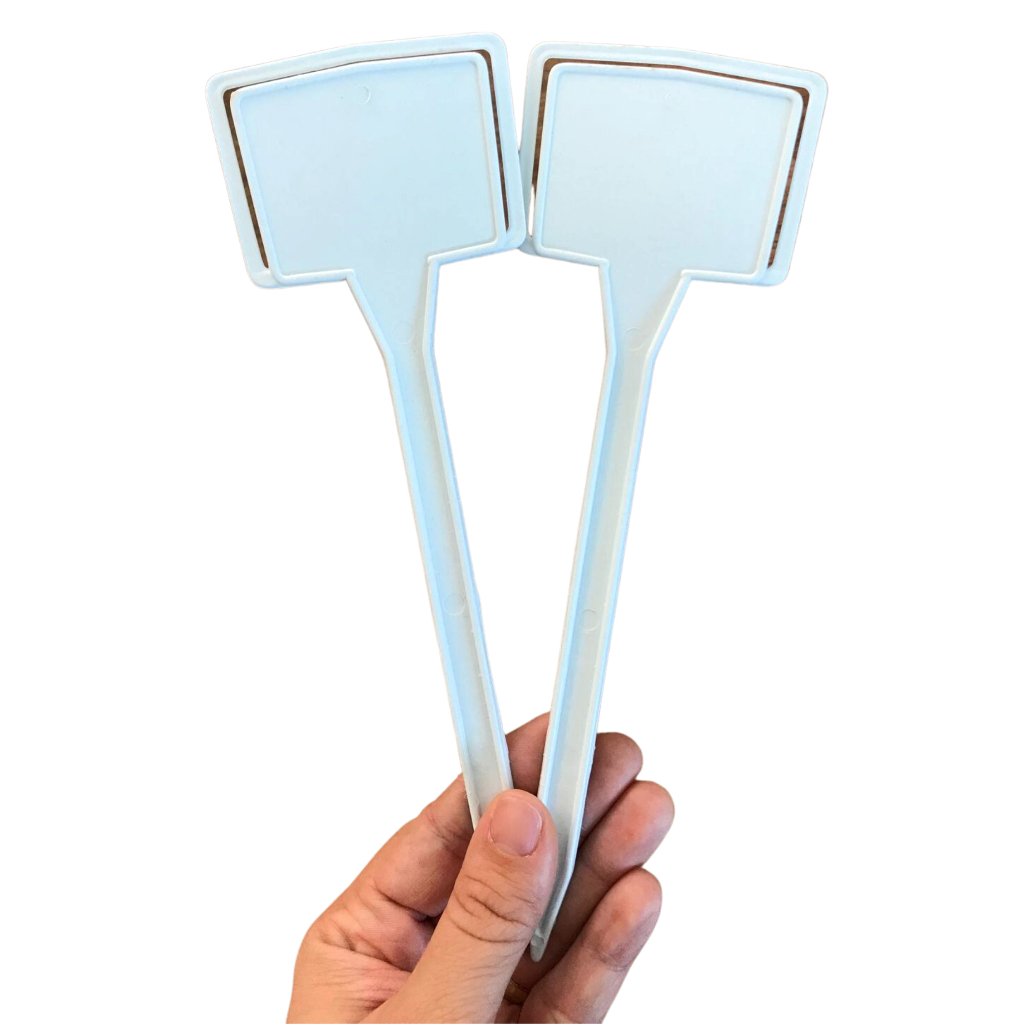 Plaquinha De Identificação De Plantas E Produtos Modelo E-22 (22cm De ...