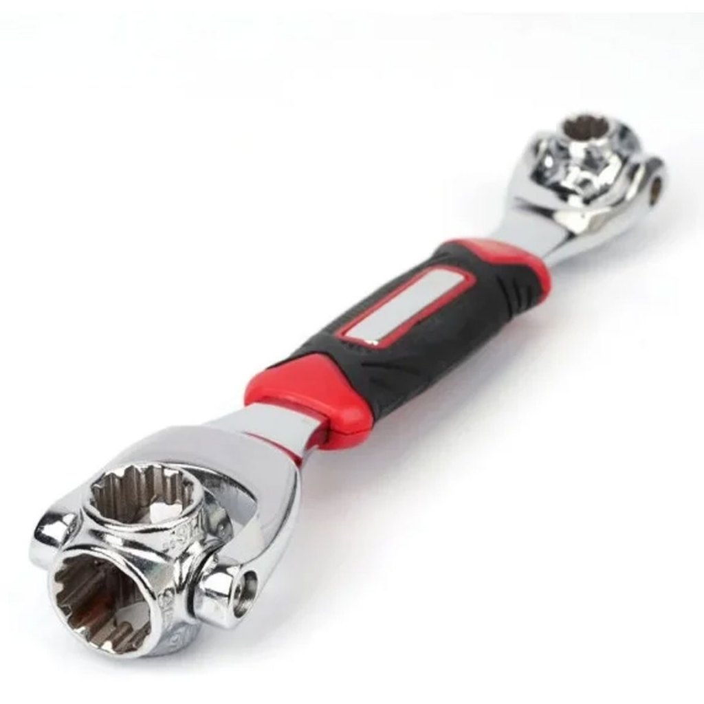 Chave Universal Multiuso 48 Em 1 Multifuncional Soquete 360º | Shopee ...
