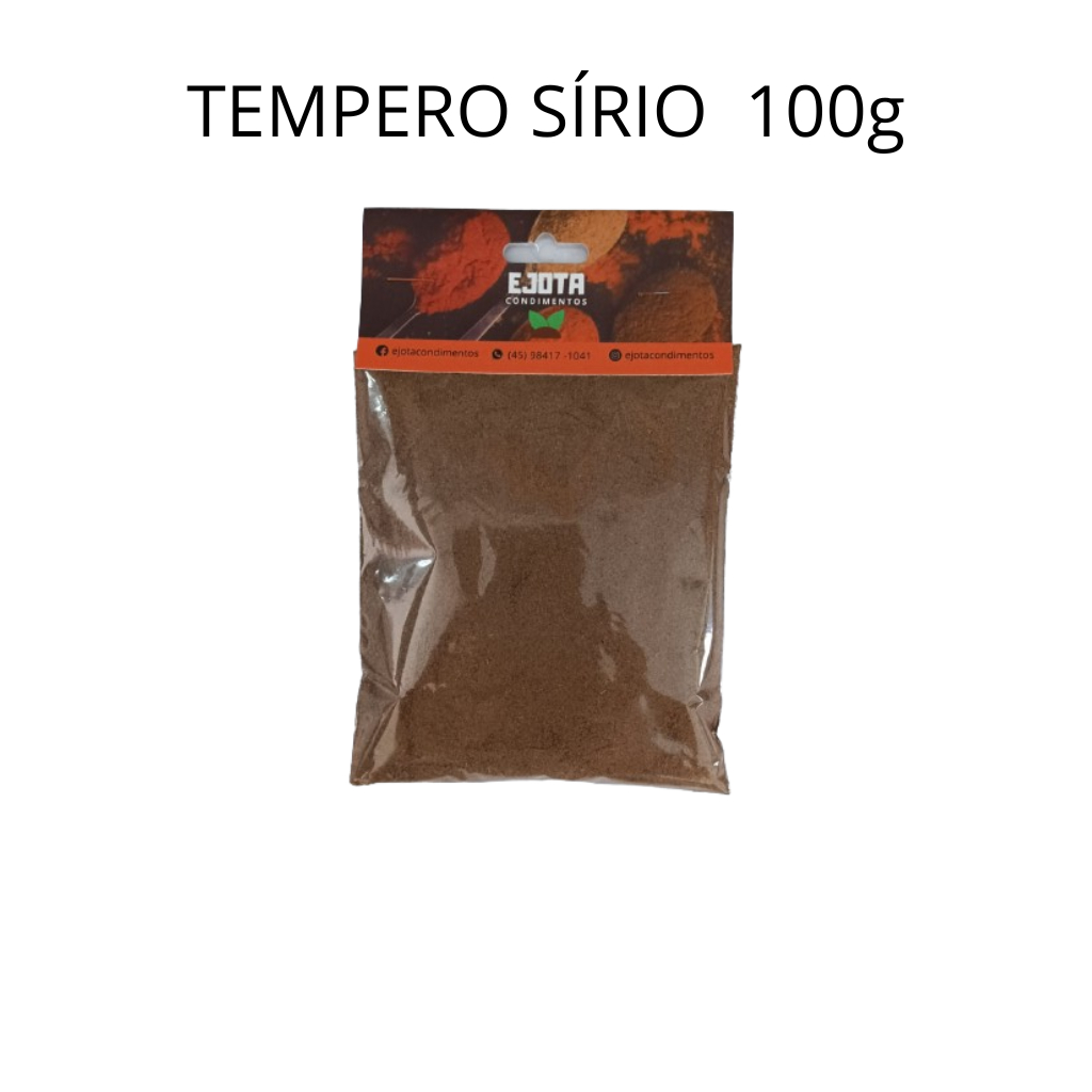 Tempero Sírio 100g (Condimentos / Chás / Ervas / Temperos) | Shopee Brasil