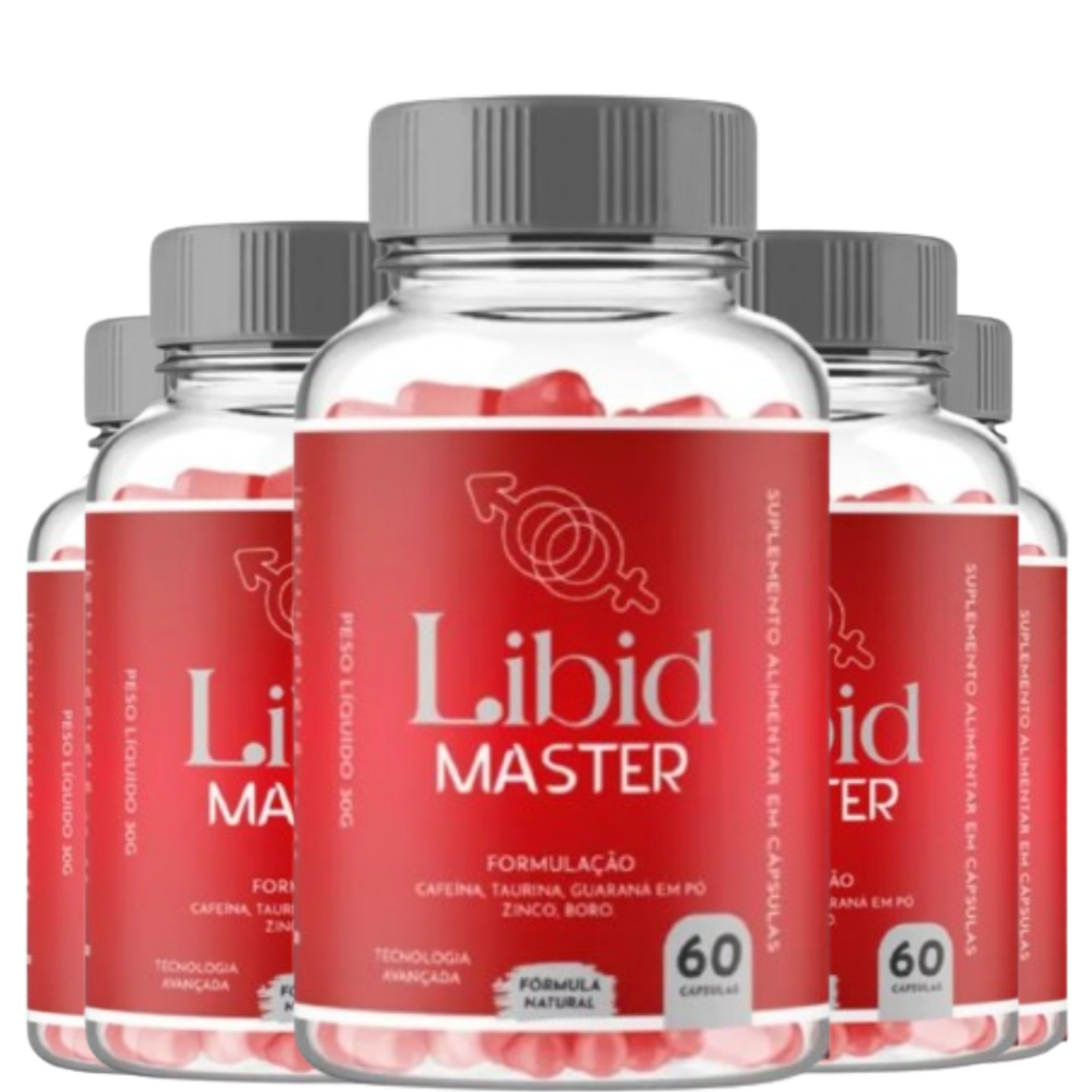 5 PoteS Libid Master Original - 300caps - Envio Imediato | Shopee Brasil