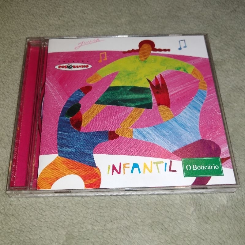 CD Coleção Disquinho Infantil - O Boticario | Shopee Brasil