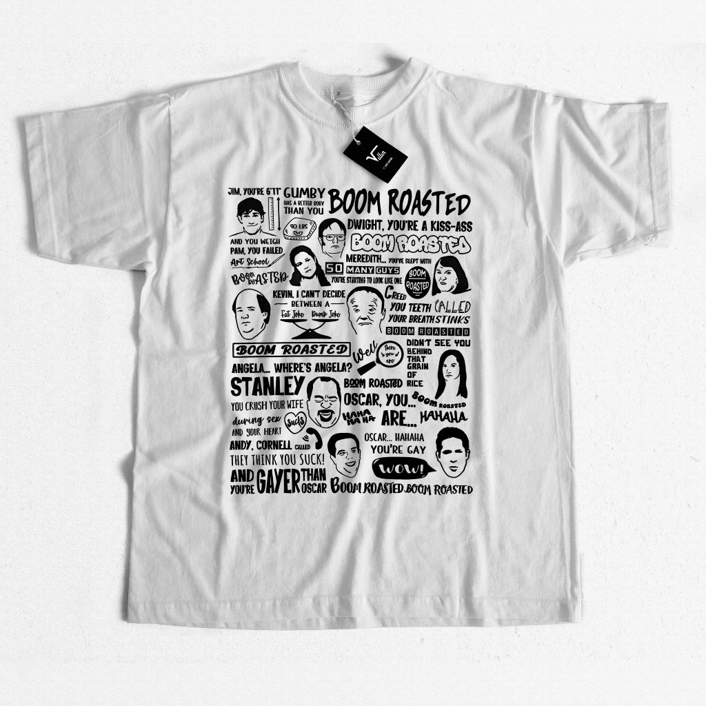 Camiseta The Office Boom Roasted Michael Scott - Melhora o Preço