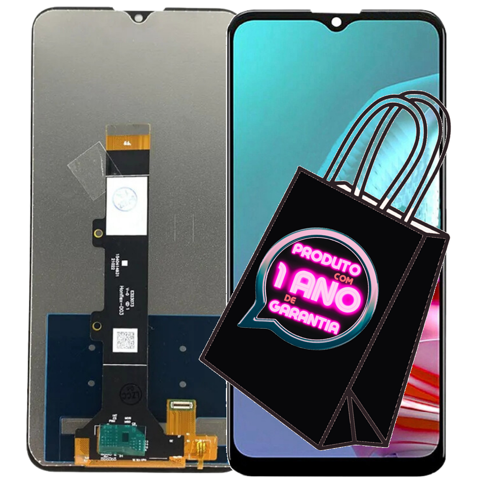 Tela Frontal Touch Display Lcd Compatível Com Moto G10 XT2127 / G30 XT2129 + Envio Hoje ...